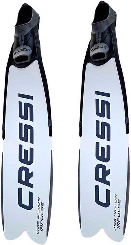 Cressi Gara Modular Impulse Speervissen Zwemvliezen EU 42-43 White | bol