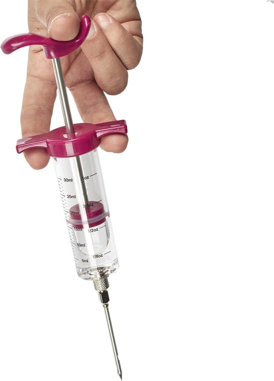 Transparante Marinadespuit 30 ml - Dé Barbecue Injectiespuit voor de ...