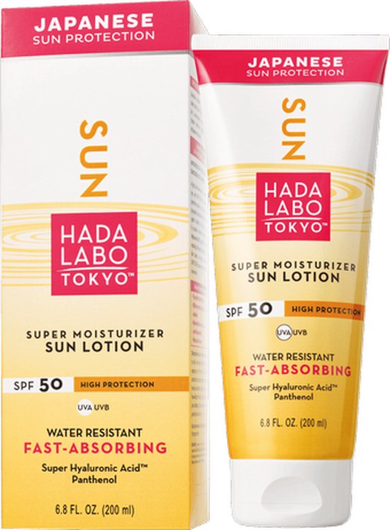 Hada Labo Tokyo™ - Japanse SPF 50 Zonnebrand Lotion voor het Lichaam, Hydraterende,... | bol
