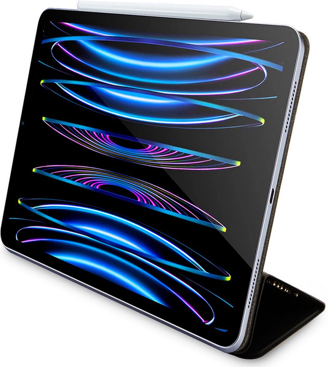 Guess 4G Stripe Allover - Apple iPad Pro 12.9" (2021/22) - Grijs | bol.com