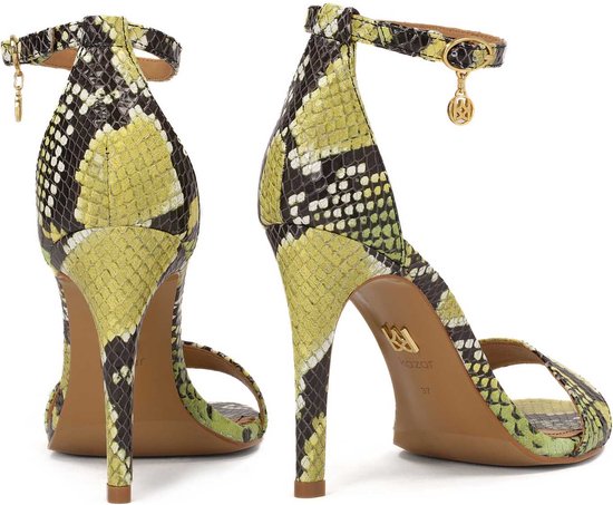 Patterned sandals with covered heel | bol.com