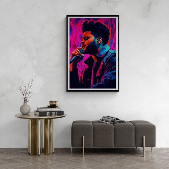 Poster The Weeknd | The Weeknd Poster | Abel Tesfaye Poster | Muziek ...