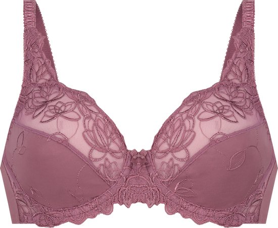 Hunkemöller Dames Lingerie Niet-voorgevormde beugel bh Diva - Paars ...