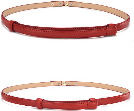 Jurkriem rood - Riem voor jurk - Tailleriem - Luxe Tailleriem ...