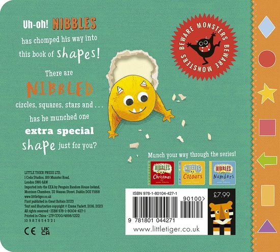 Nibbles- Nibbles Shapes | 9781801044271 | Boeken | bol