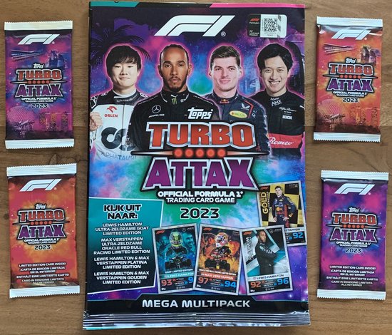 Topps Turbo Attax Formule1 2023 Multi Mega Pack | Games | bol.com
