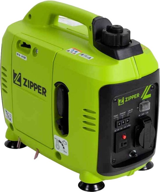 Zipper ZI-STE1000INV 4-takt Aggregaat met omvormer 230 V 9.9 kg 1000 W ...