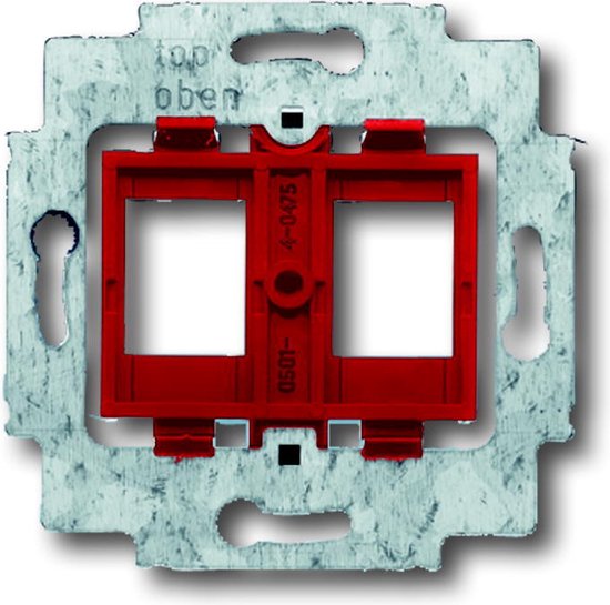 EMAT Universeel UTP draagframe voor 2x UTP met 2x CAT5e keystone ...