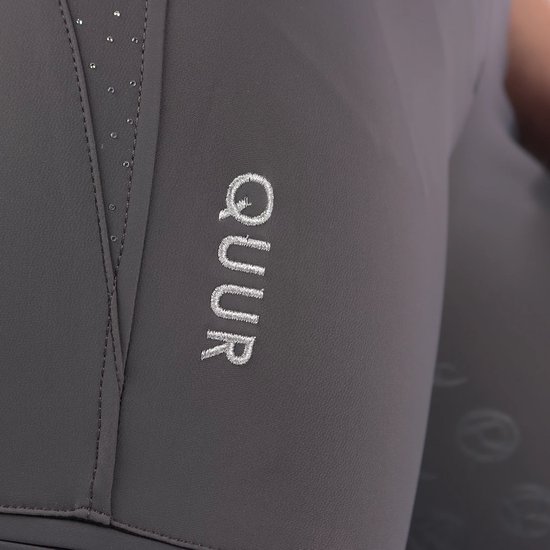 Quur Rijbroek Qfallyn Full Grip Grijs - Grijs - 36 | bol.com