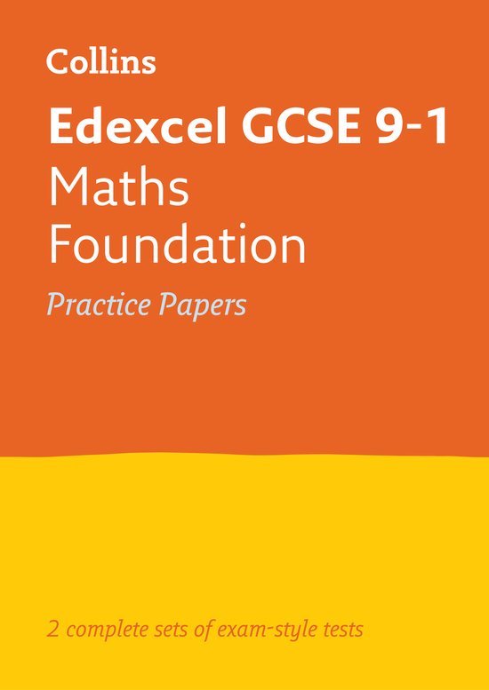 Edexcel GCSE 91 Maths Foundation Practice Papers For mocks and 2021 ...