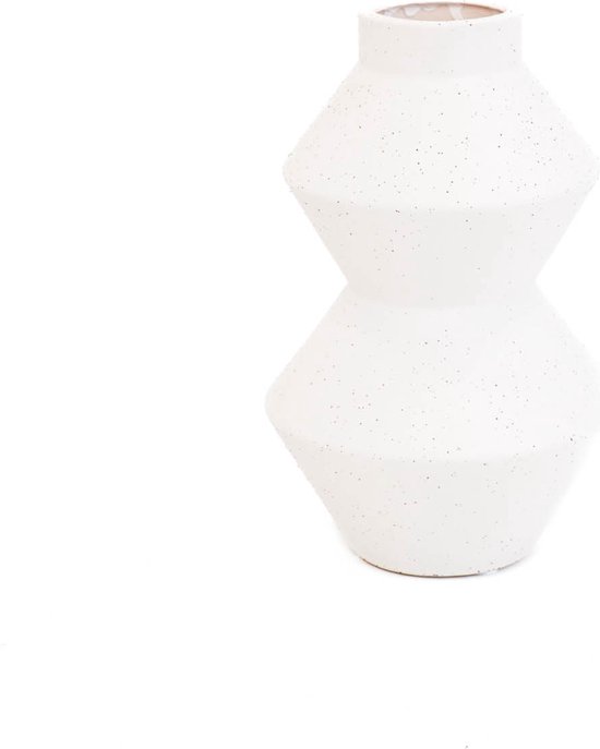 Housevitamin Vaas Organische Vorm - White -13x13x22 | bol