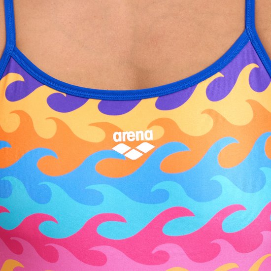 Arena W Swimsuit Challenge Back Reversible AO Neonblue | bol.com