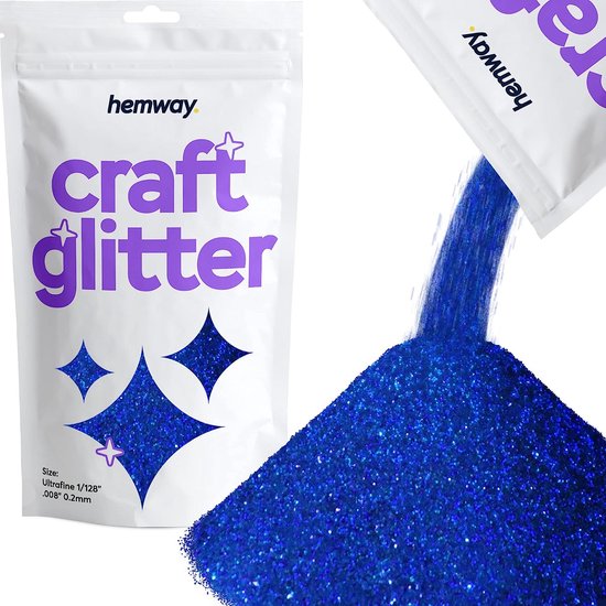 Hemway Blue Sapphire Holografisch Ambachtelijk Glitter 100G 3.5oz ...