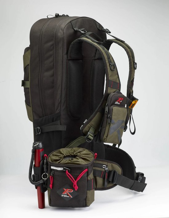 XP Metaldetectors, Backpack 280. Met vondsten, tas, Metaaldetector, tas ...
