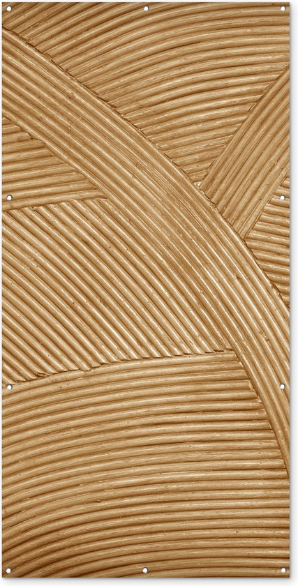 Schuttingposter Structuur - Natuur - Kunst - Rotan - 100x200 cm ...