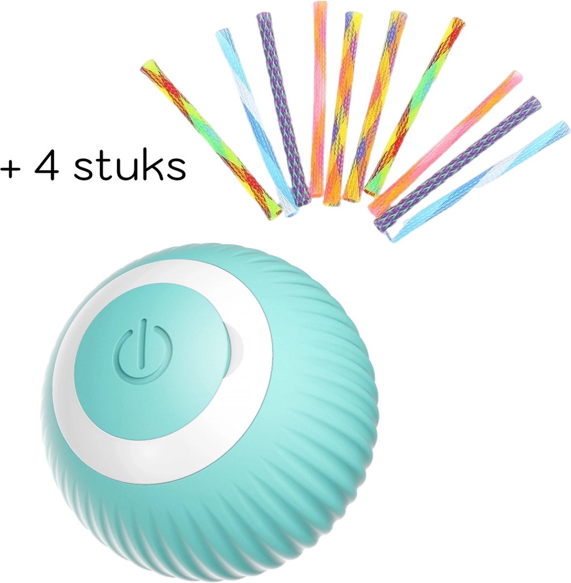 CHICNEST - Slimme bal + USB - zelfrollende kattenbal - Smart Rollende ...