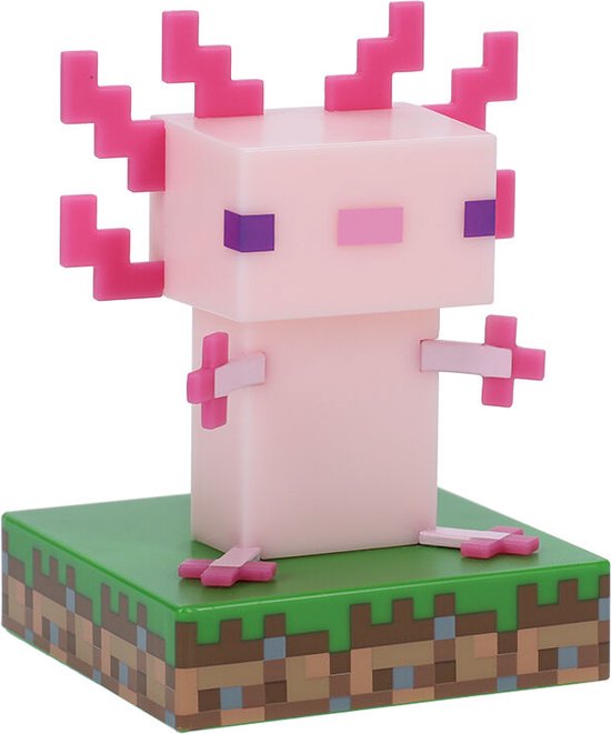 Minecraft - Axolotl Icon Light - Lampje | bol.com