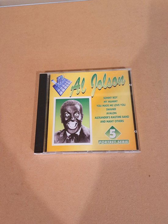 Al Jolson - VTM Muziek Club - Portret Serie 5 - cd album, Al Jolson ...
