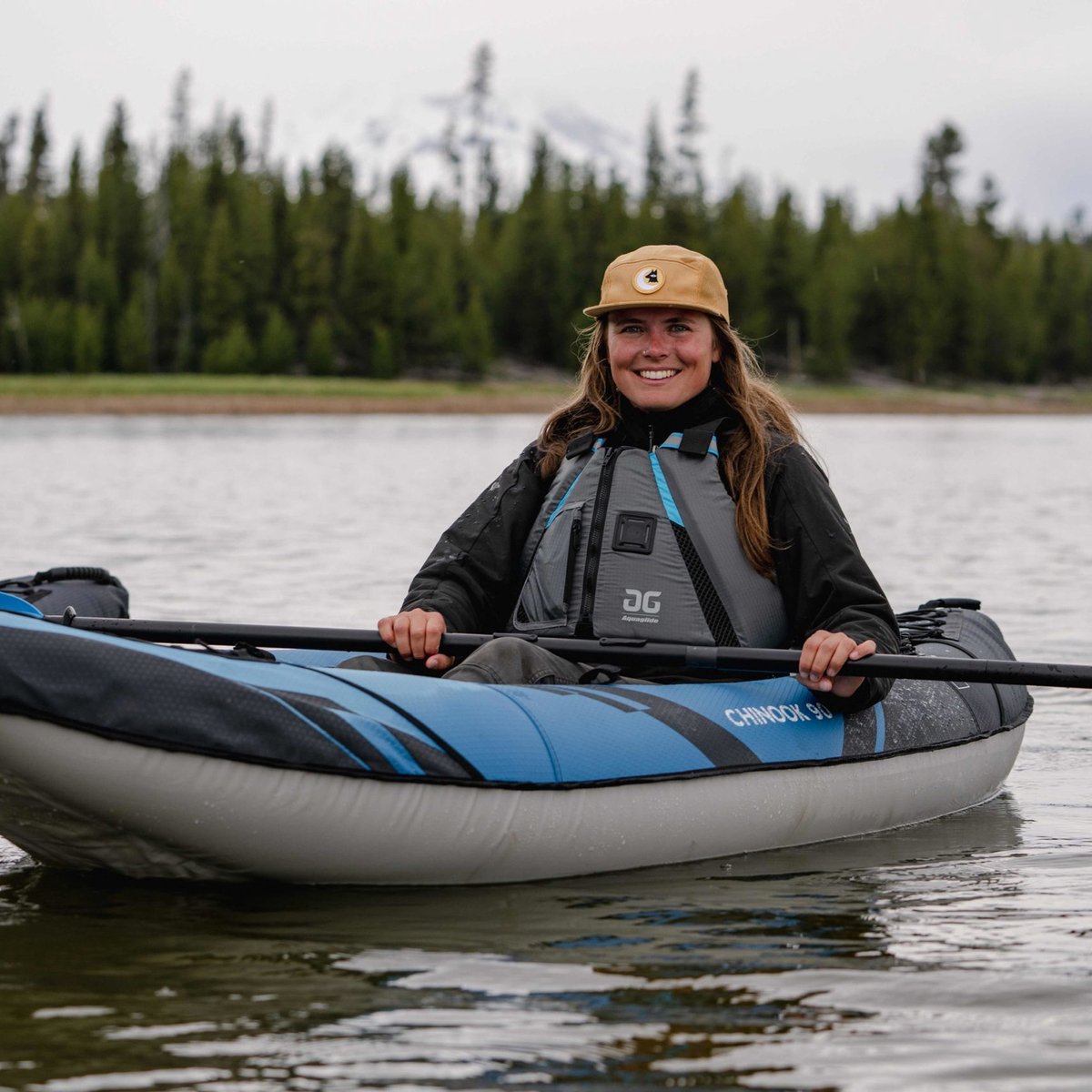 2023 Aquglide Chinook 90 1 Person Inflatable Kayak | bol.com