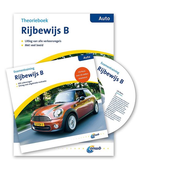 ANWB rijopleiding - Slagen in het verkeer theorieboek, ANWB ...