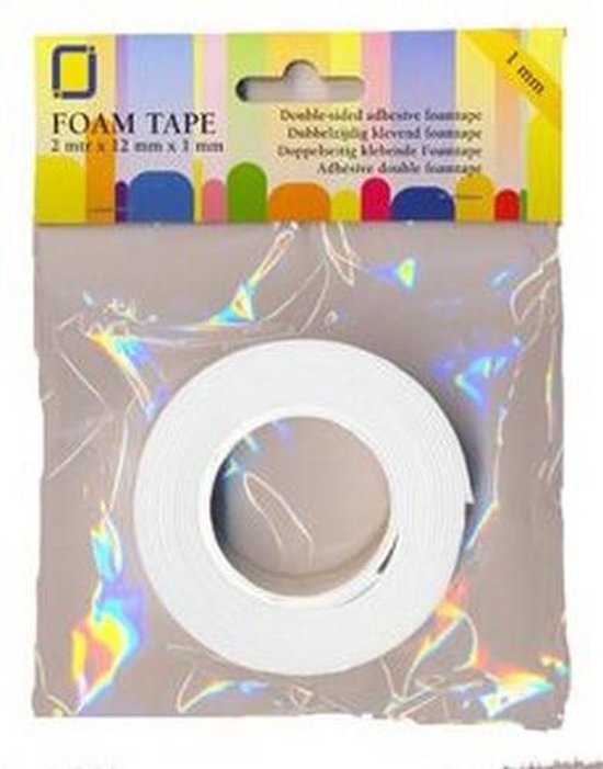 JeJe Foamtape 0,5 mm overdoos 2 MT (70 RL) 3.3005 | bol.com