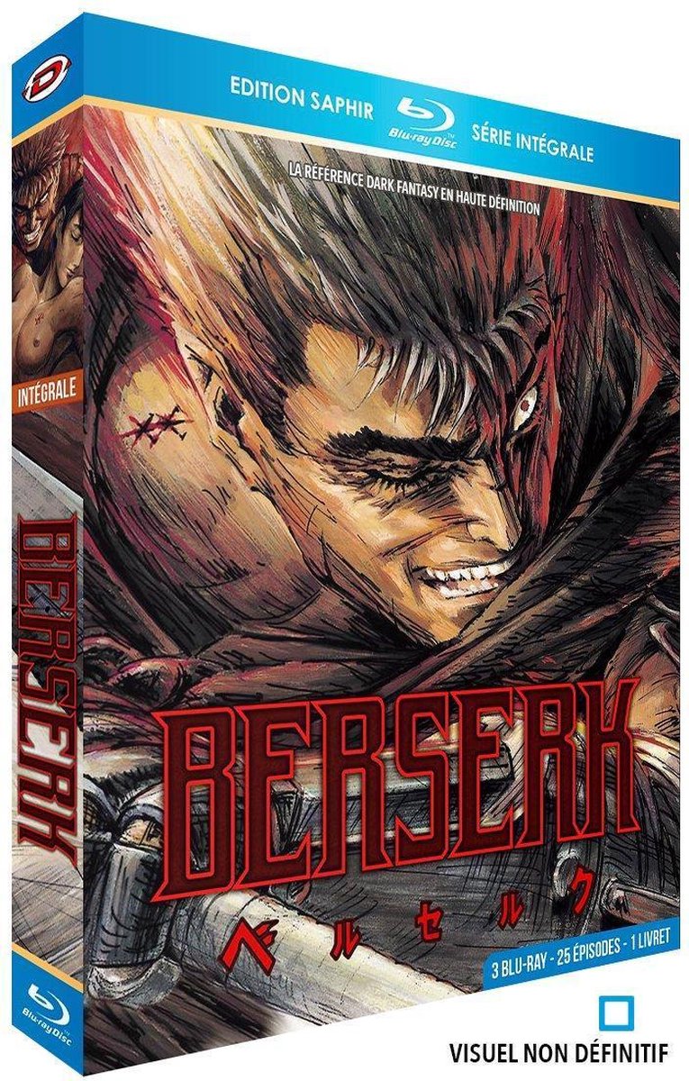 Berserk - Coffret 3 Blu-ray + Livret - Edition Saphir (Blu-ray) | Dvd's ...