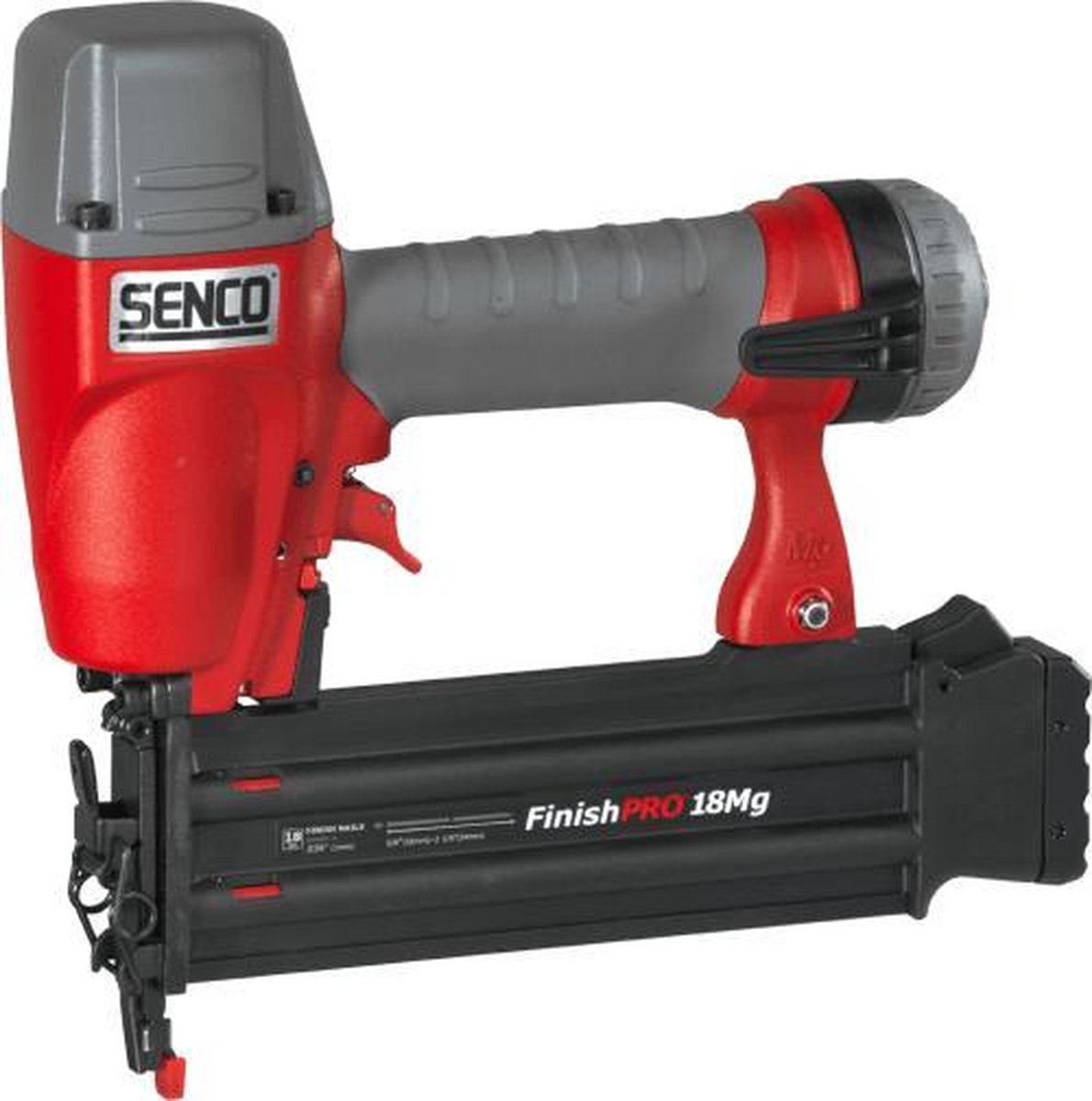 Senco FinishPro 18Mg Pneumatische brad tacker in koffer - 16-50mm - 4,8 ...
