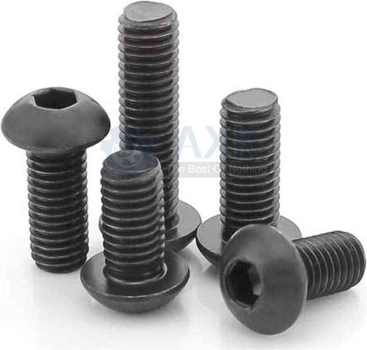 Grade 10.9 gelegeerd stalen schroeven inbus ronde kop dop, schroef ...