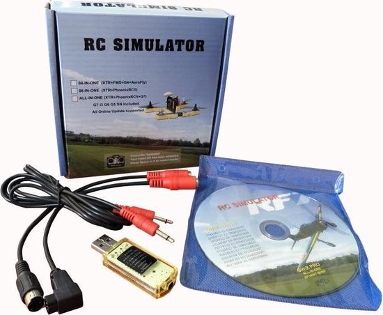 Verbeterde 22in1 rc usb flight simulator kabel ondersteuning realflight ...