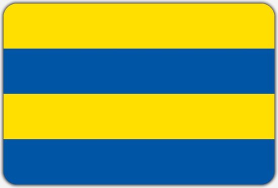 Vlag Franeker - 100 x 150 cm - Polyester | bol