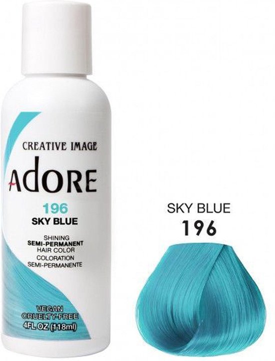 Adore col. Sky Blue 4 Oz. (196) haarverf | bol