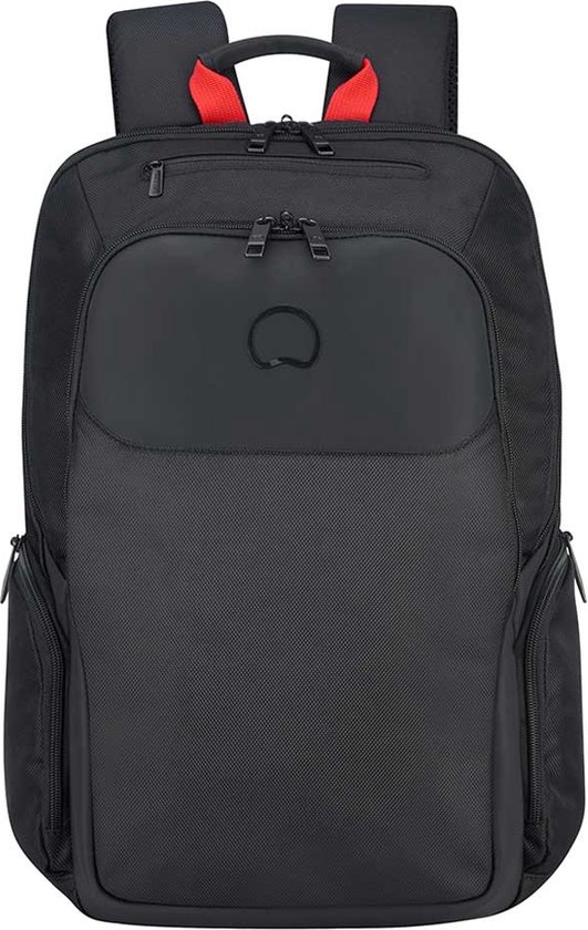 Delsey Parvis Plus Laptop Backpack - 2 Compartments - 15,6 inch - Black ...