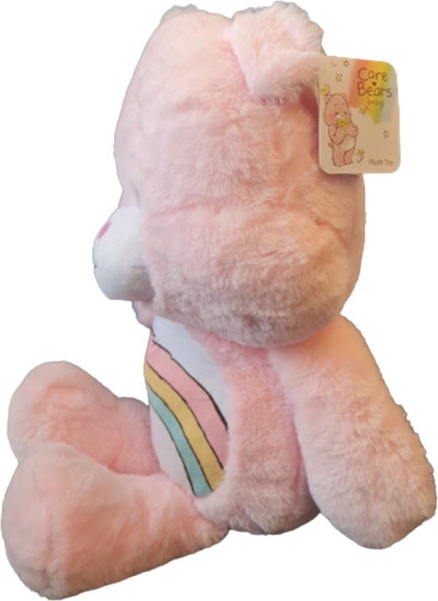 Troetelbeertjes knuffel 65 cm groot - Roze - Mega care bears knuffels ...