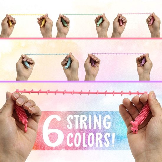 Monkey Noodles - 5x unicorns | Resistance band | Squishy | Fidget Toys ...