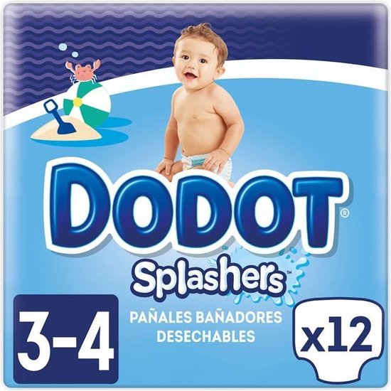 Dodot Dodot Splashers Disposable Swimsuit T3-4 6-11 Kg 12 U | bol.com