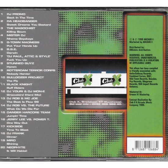Club X, various artists | CD (album) | Muziek | bol.com