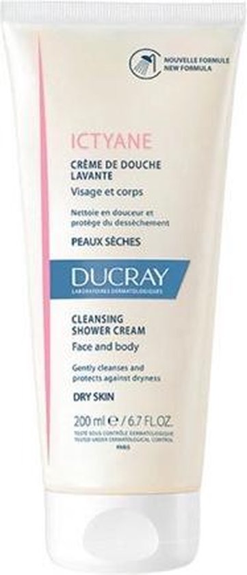 Ducray Ictyane Cleansing Shower Cream 400 Ml | bol.com