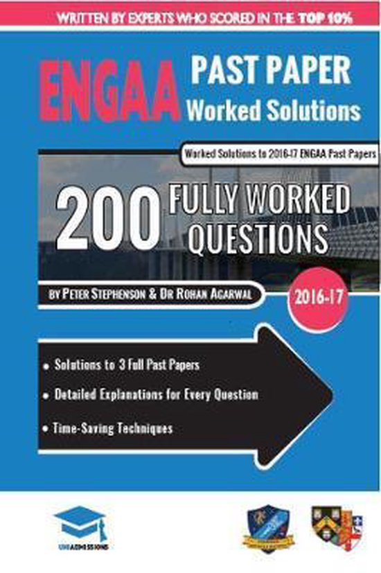 ENGAA Past Paper Worked Solutions: Detailed Step-By-Step Explanations ...