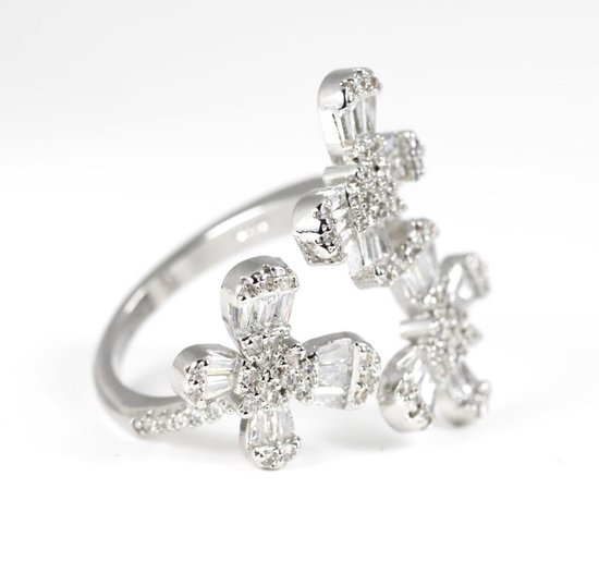 Haymer Sieraden Amaris Ring Voor Vrouwen Zilver 17.50 mm / maat 55 ...