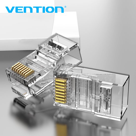 Vention RJ45 connectors CAT 5E UTP - 100 stuks | bol