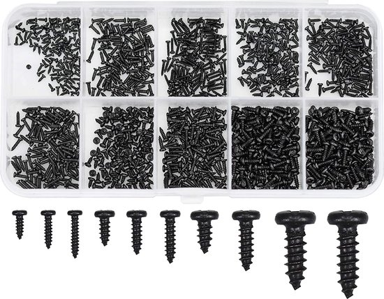 zelftappende schroeven-assortimentset / universal screw assortment box ...