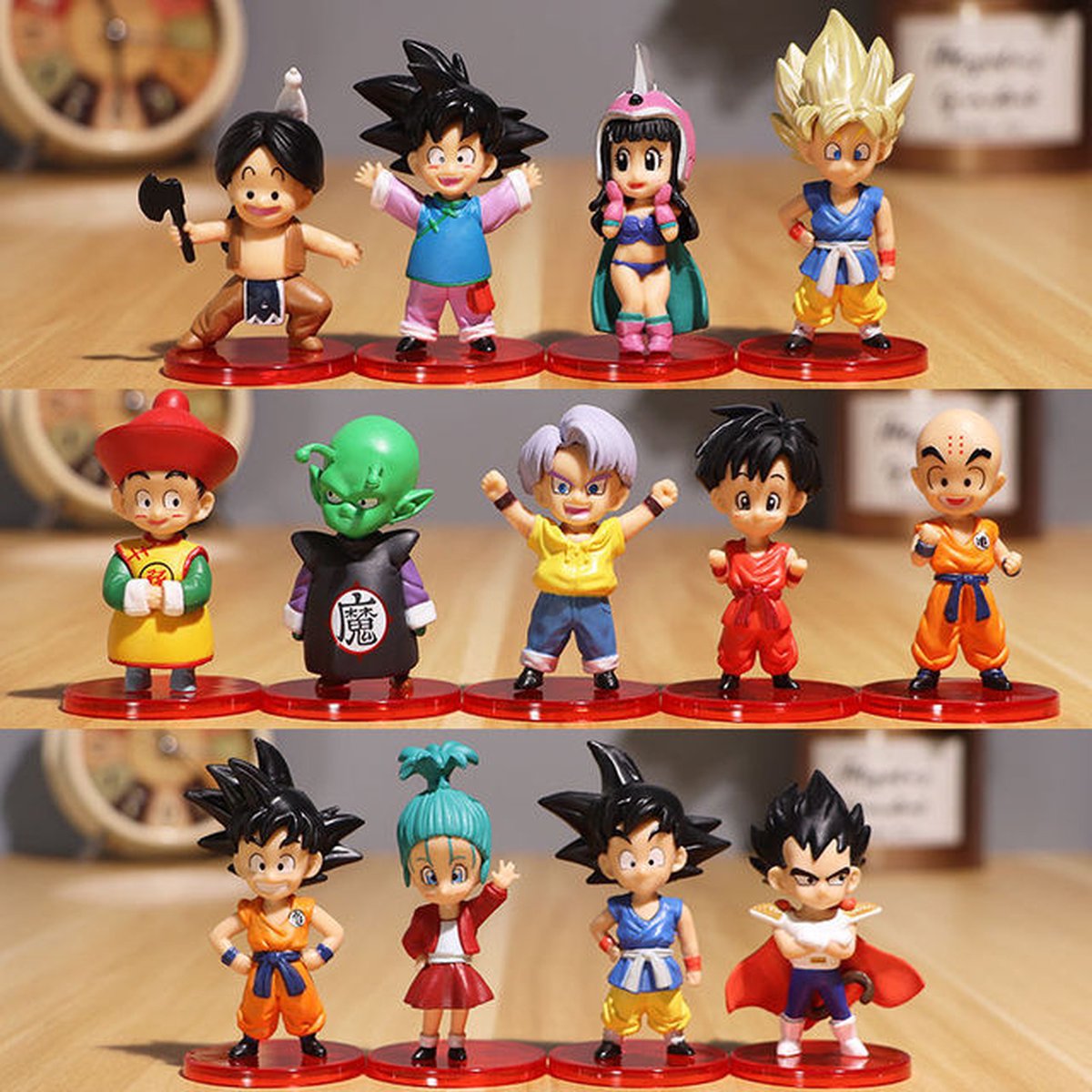 Dragon Ball Z - Set van 13 Anime Figuren - Beeldjes Poppetjes - Super ...