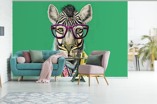 Zebra - Bril - Hippie - Bloemen - Dieren | bol.com