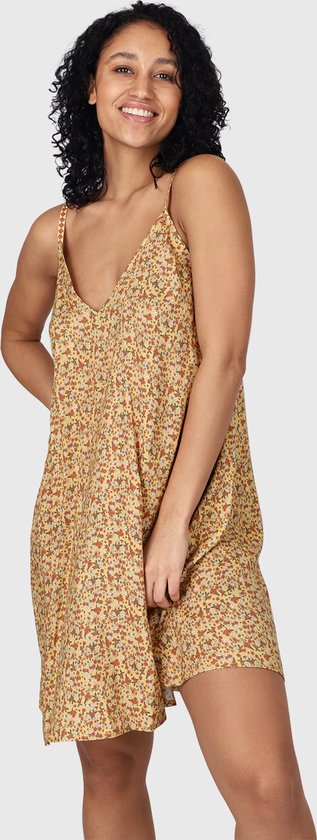 Brunotti Julina Dames Jurk - Geel - S | bol