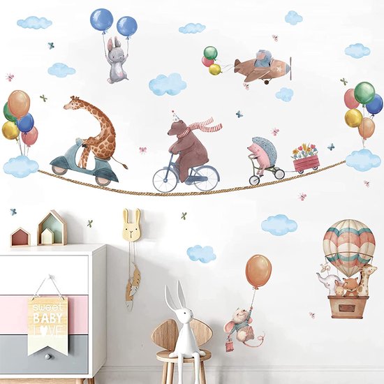 Babykamer kinderkamer wand sticker - wall stickers for children room ...