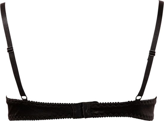Cottelli Collection – Strap BH met half open cups – Maat 75B - Zwart ...