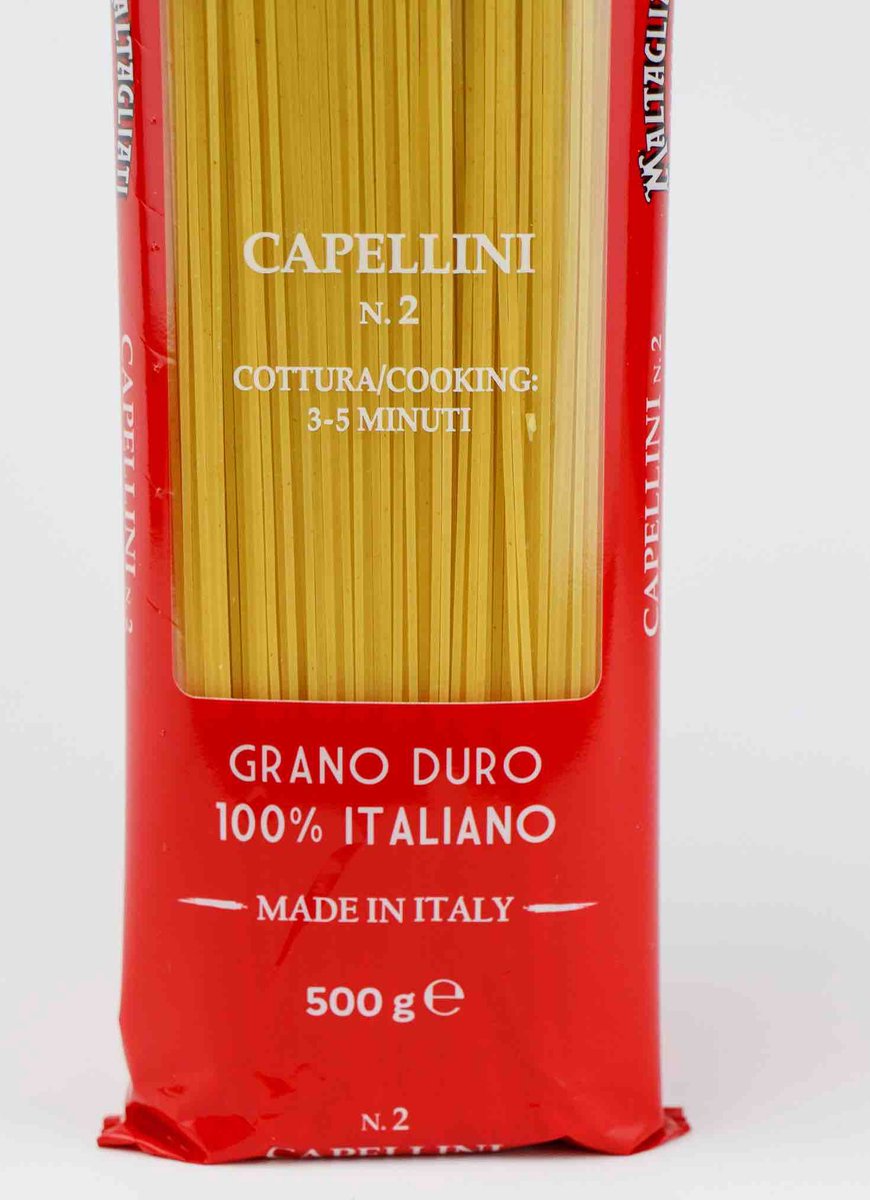 Capellini van Maltagliati - 10 zakken x 500 gram - Pasta | bol.com