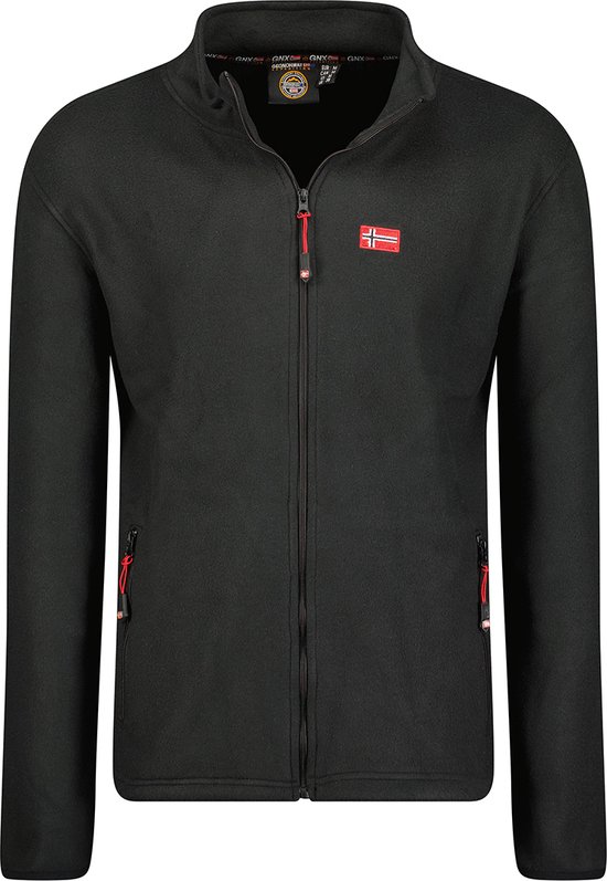 Fleece - Vest - Heren - Geographical Norway - ULYSSE - Zwart | bol