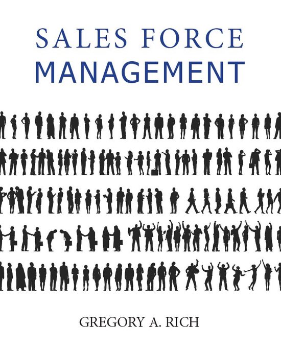 Sales Force Management | 9780997117134 | Gregory Rich | Boeken | bol.com