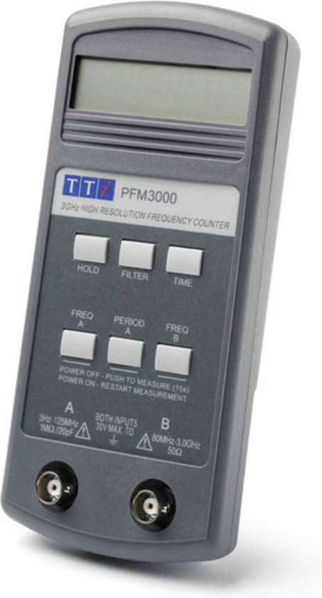 Aim TTi PFM3000 Frequentieteller 3 Hz - 3 GHz | bol